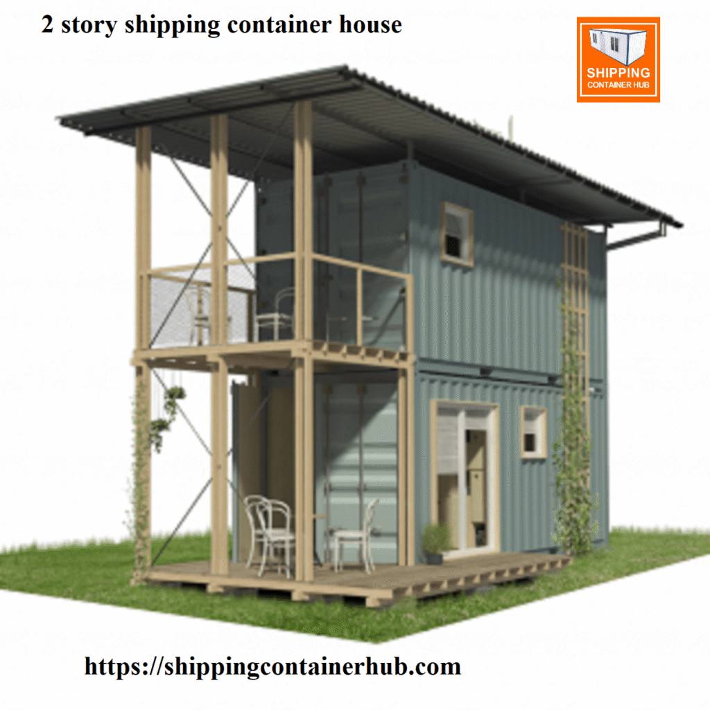 The Ultimate Guide to Building a 2 Story Shipping Container House ...