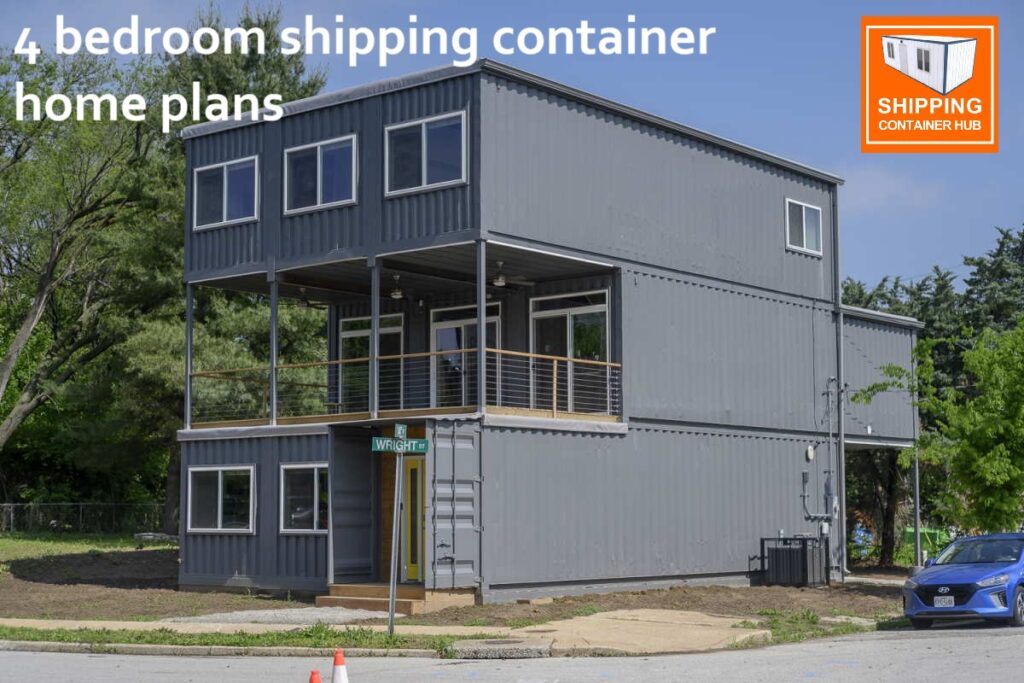 The Best Guide to 4 Bedroom Shipping Container Home Plans - Best ...