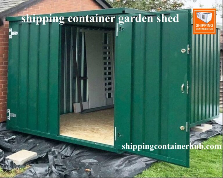 Transform Your Outdoor Space with a #1 Shipping Container Garden Shed ...